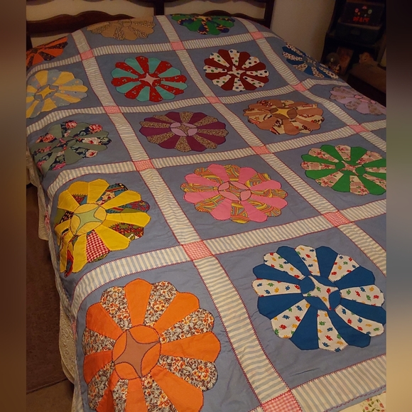 Handmade | Bedding | Vintage Heirloom Handmade Patchwork Quilt | Poshmark
